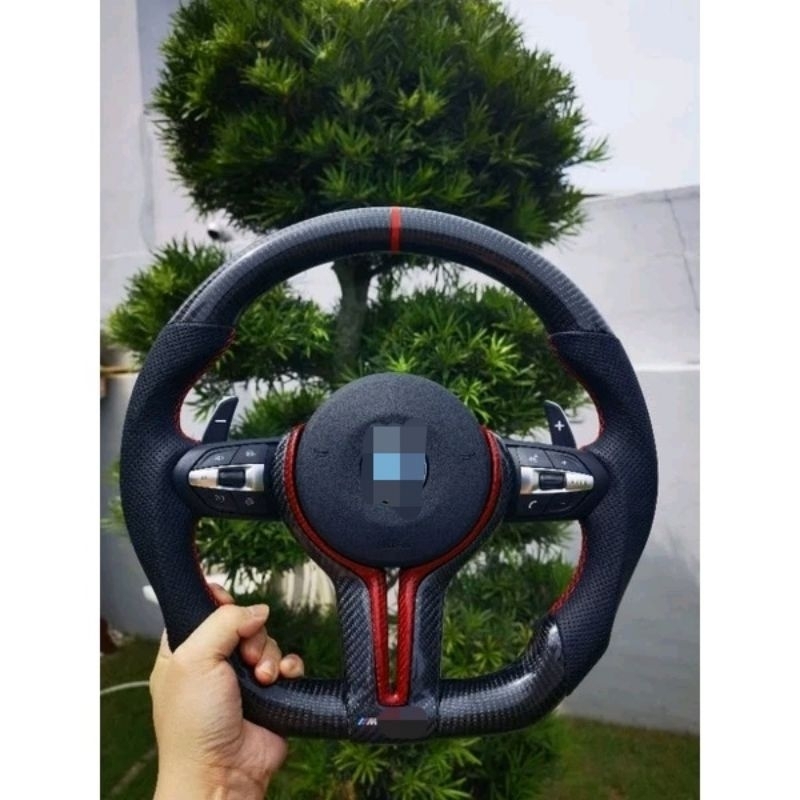 Bmw f10 f30 carbon fiber steering m sport f30 steering LED steering m ...