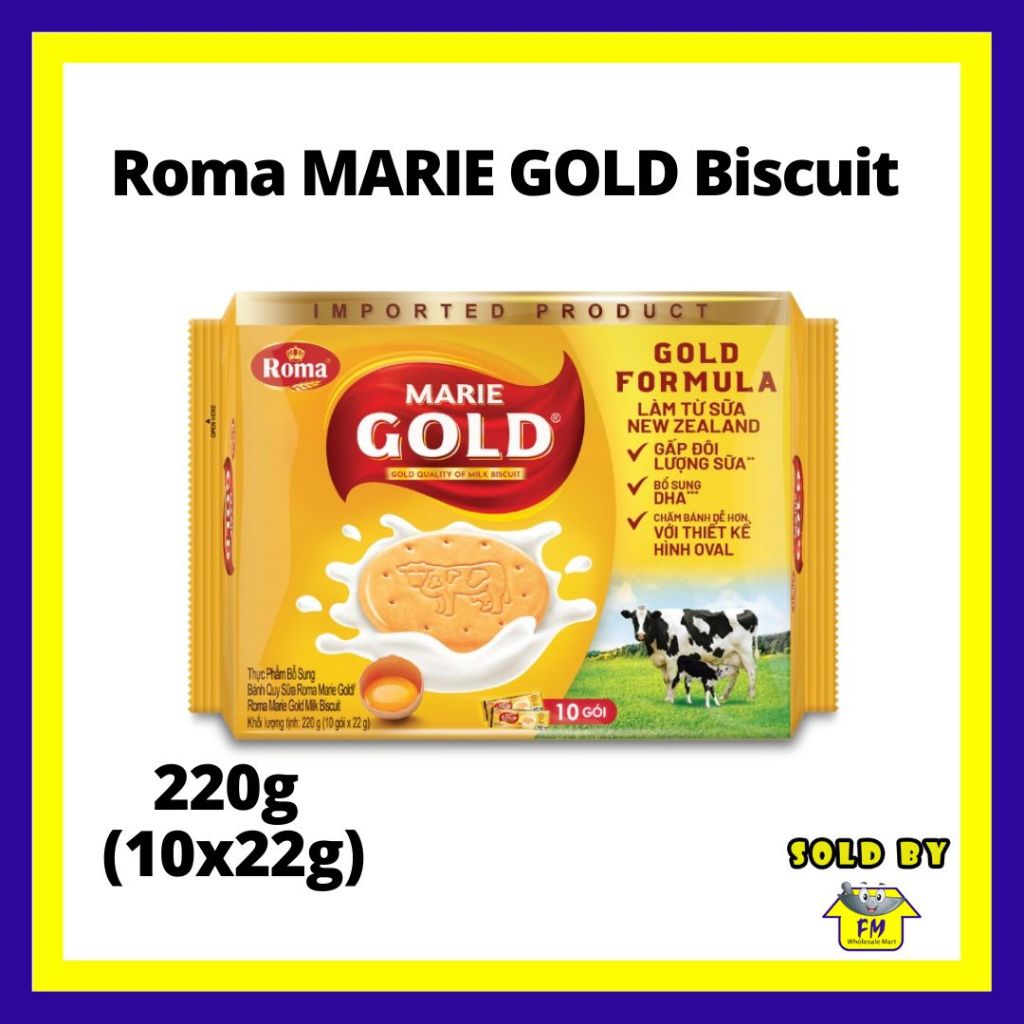 Roma MARIE GOLD Biscuit 220g | Shopee Malaysia