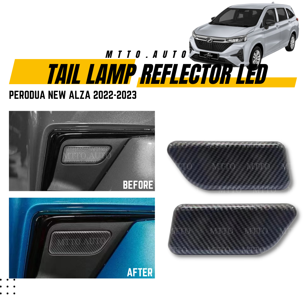 MTTO Perodua New Alza 2022-2023 Exterioir Rear Bumper Tail Lamp ...