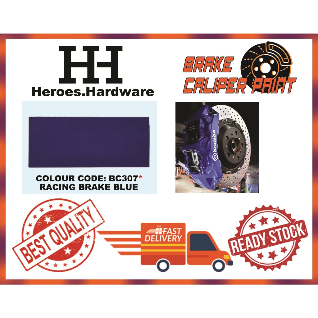 AOTO BRAKE CALIPER PAINT BC307 RACING BRAKE BLUE | Shopee Malaysia