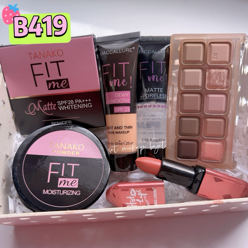 SET MAKEUP FITME LENGKAP 💙💙 SET MAKEUP BERKUALITI | JOM ORDER SEGERA ...