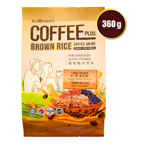 ecoBrown's Plus Series (Cereal 28g X 12's / Cocoa 35g X 12's / Coffee 30g X 12's) | Shopee Malaysia