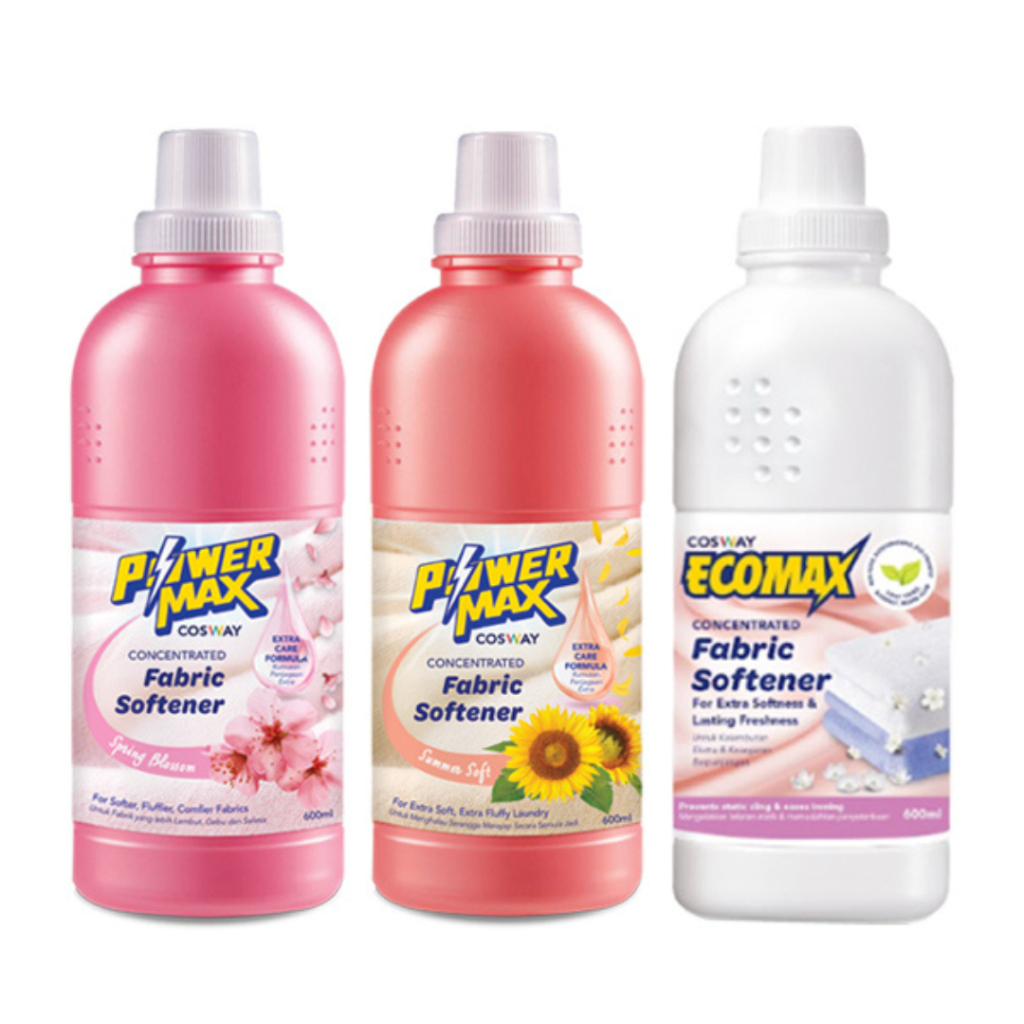 Cosway PowerMax Ecomax Concentrated Fabric Softener 600ml | Shopee Malaysia