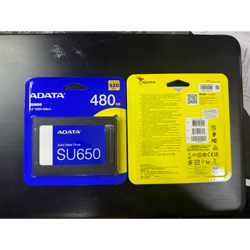 SSD ADATA SU650 SATA 2.5" 240GB / 256GB / 480GB / 512GB | Shopee Malaysia