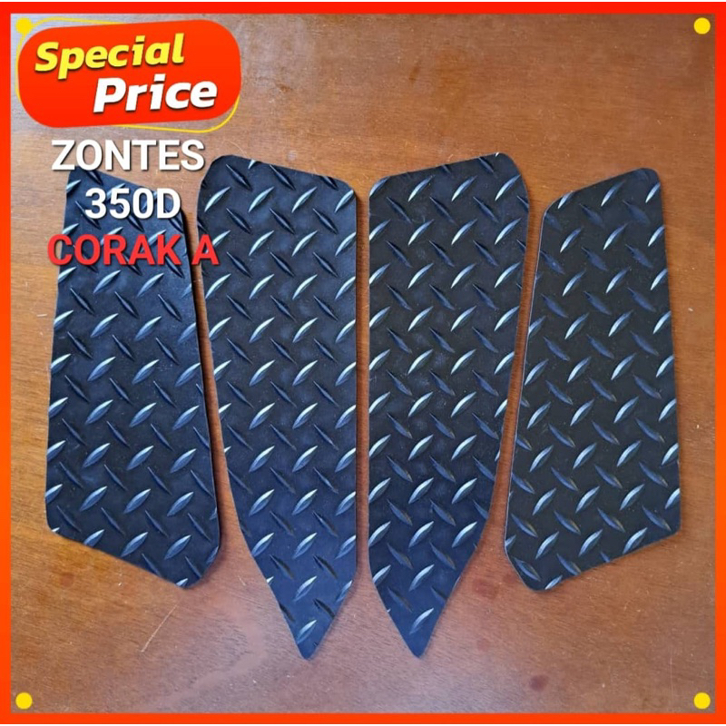 ZONTES 350 D / 350 E KARPET / CARPET PEMIJAK KAKI FOOTREST / FOOTSTEP ...