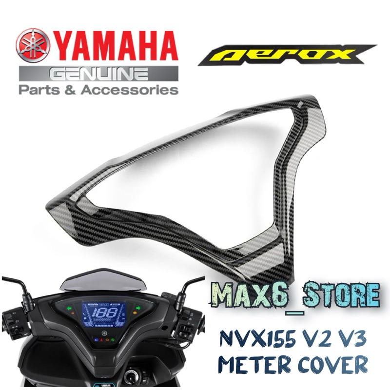 YAMAHA NVX155 V2 V3 METER COVER CARBON NVX METER FRAME COVER NVX 155 ...