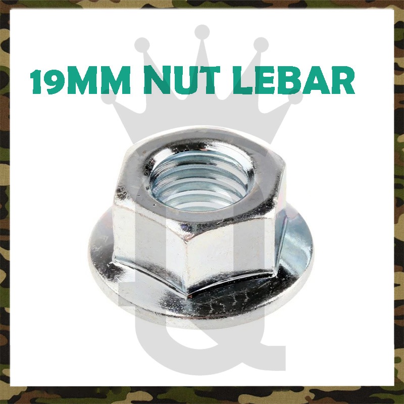 (1 BIJI) SAIZ 19MM NUT NUT LEBAR 19MM 19MM LEBAR NUT FN12 | Shopee Malaysia