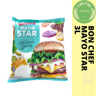 Bon Chef Mayo Star All Purpose Dressing 1L/3L | Shopee Malaysia