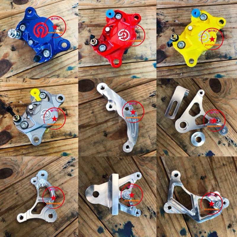 P34 2POT FRONT & REAR CALIPER BRACKET Y15ZR Y16ZR LC135 4S SRL115 ...