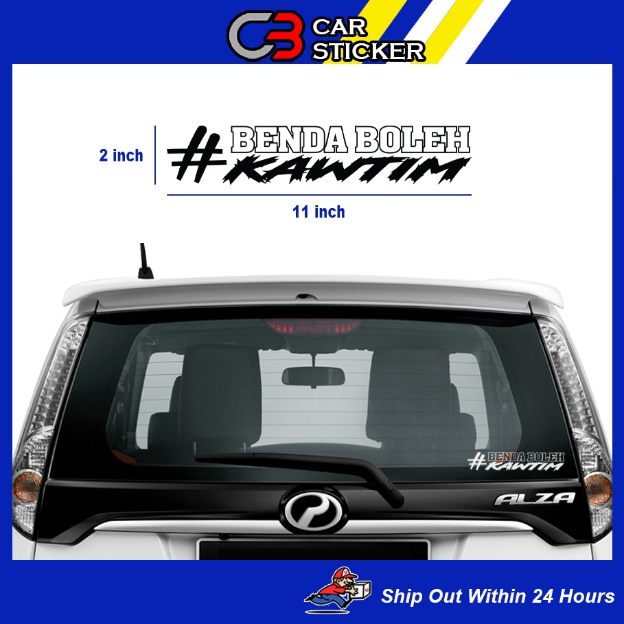 Benda Boleh Kawtim Decal sticker car sticker | Shopee Malaysia