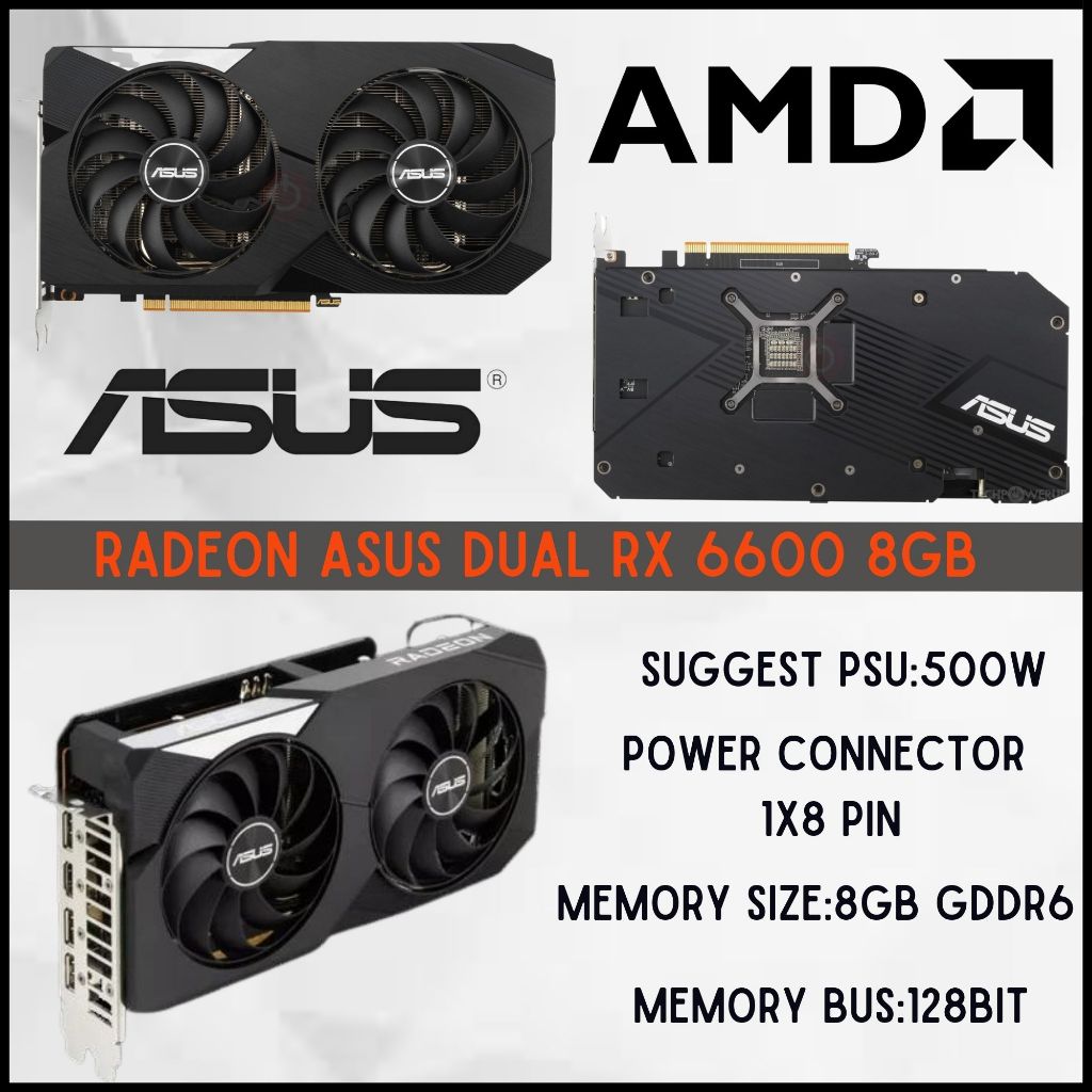 [BEST PROMOTION USED AMD GPU] RX6600/RX6700XT/RX6600XT/RX6800XT ...
