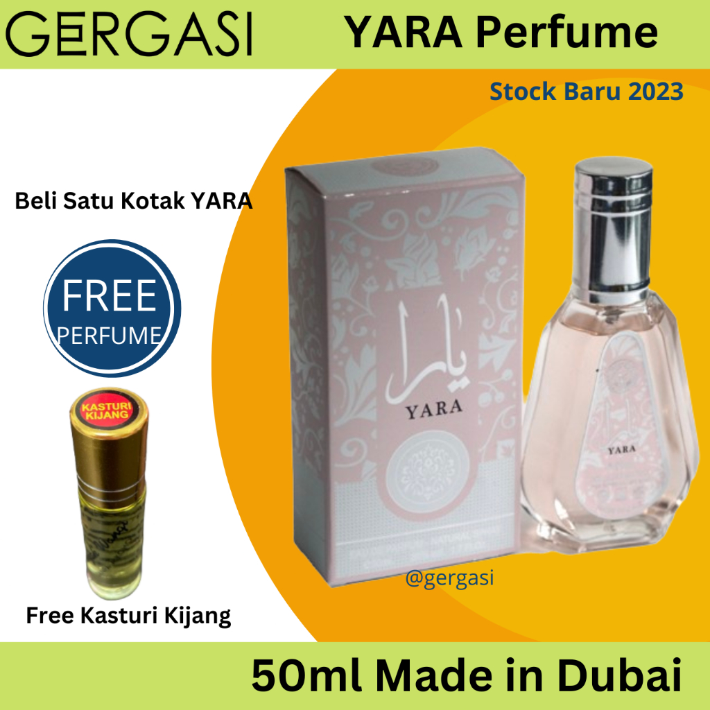 Lattafa Yara Perfume 50ml Minyak Wangi Yara 50 ml | Shopee Malaysia