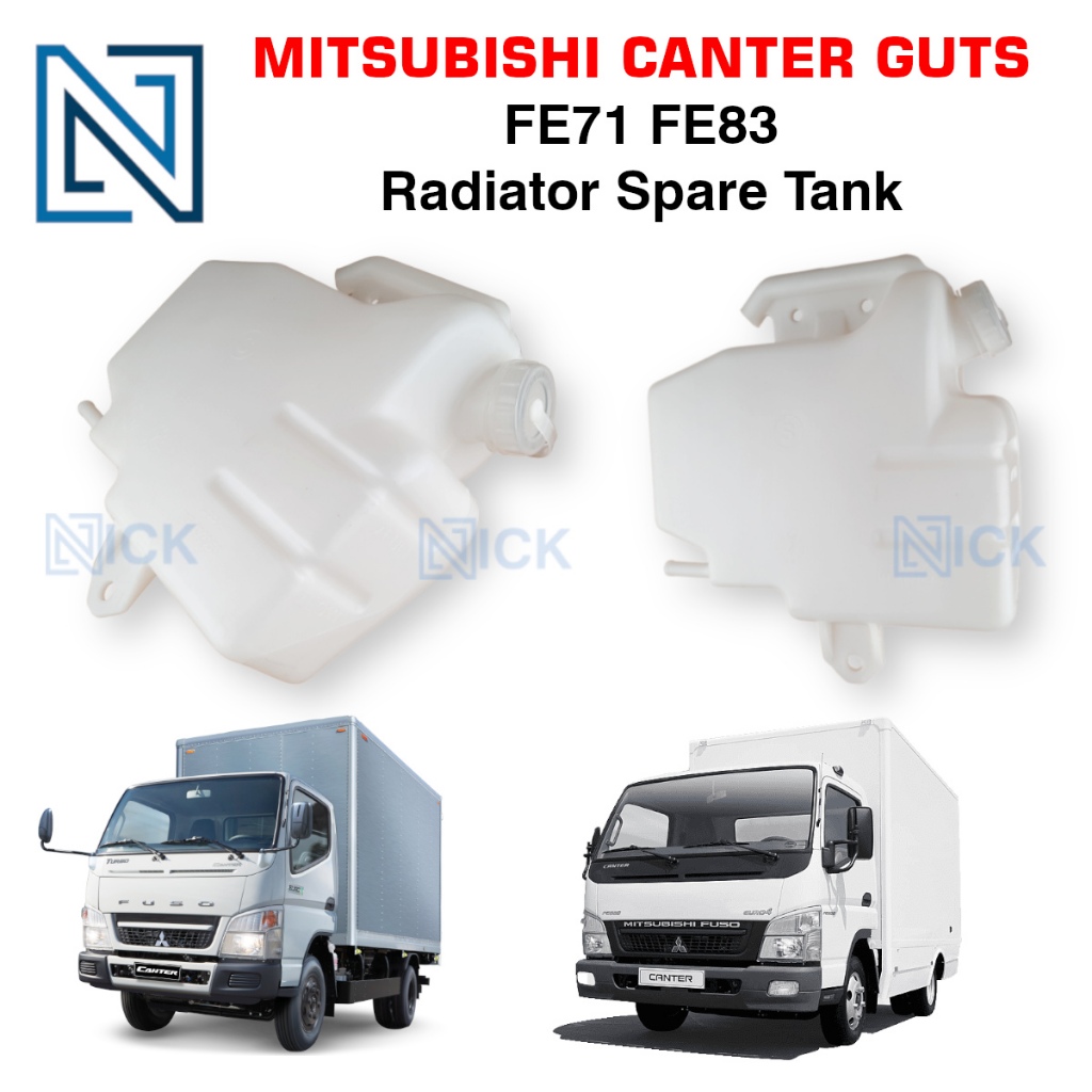 Mitsubishi Canter Guts FE71 FE83 Radiator Spare Tank Expansion Tank ...