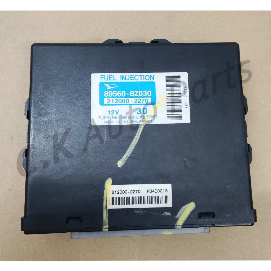 PERODUA MYVI 1.0CC ENGINE CONTROL UNIT ( ECU )( 89560-BZ030 / 89560 ...