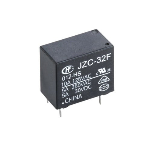 Hongfa Hf Jzc 32f 012 Hs 12vdc 4 Pin 5a 250vac 10a 125vac Hf32f