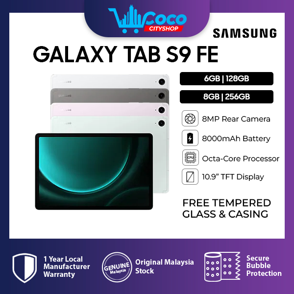 SAMSUNG Galaxy Tab S9 FE (X510) l Galaxy S9 FE + (X610) Warranty By ...