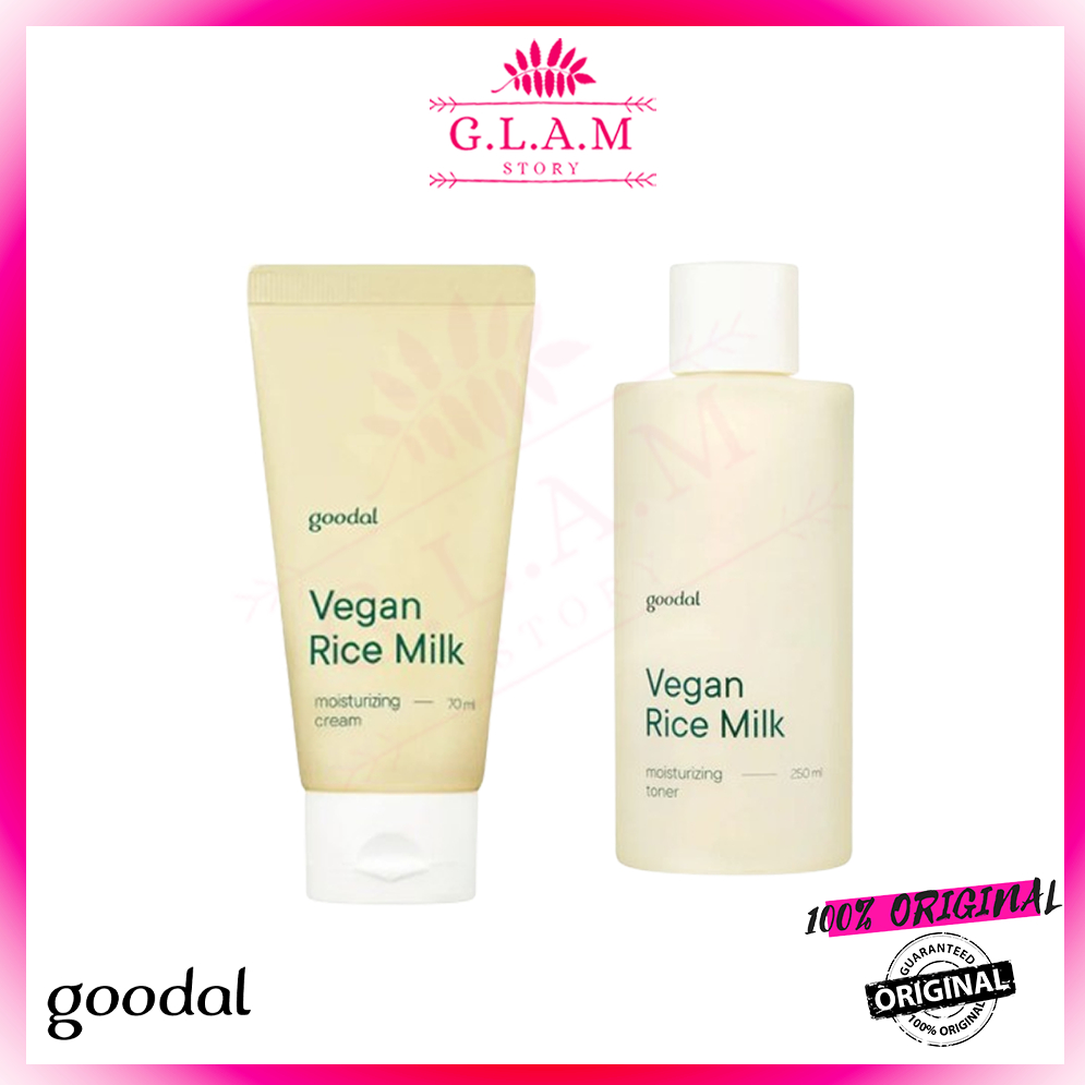 GOODAL Vegan Rice Milk Moisturizing Cream 70ml [GLAM] | Shopee Malaysia
