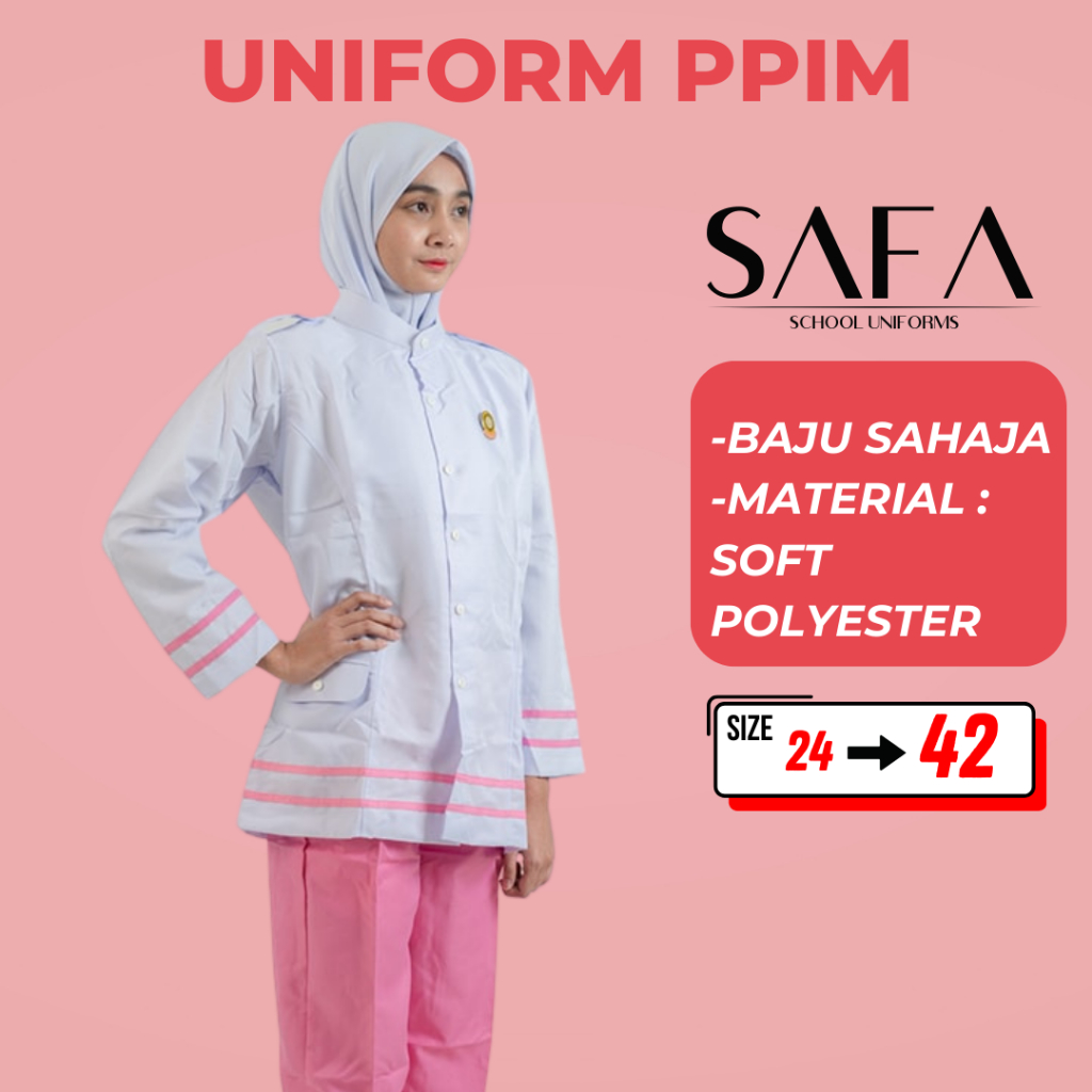 Kemeja & Seluar Persatuan Puteri Islam Malaysia Lengan Panjang Seluar ...