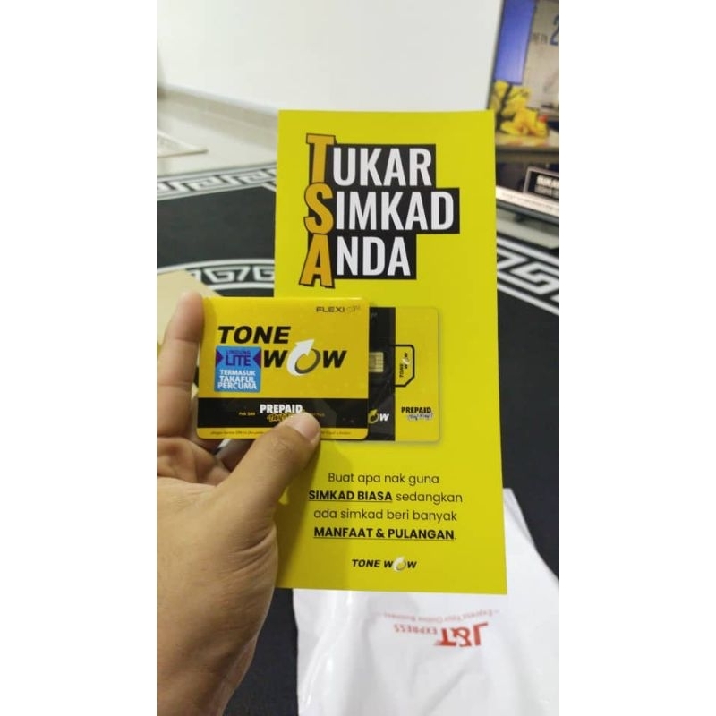 🔥Viral 🔥 Simcard ToneWow Lindung Lite | Shopee Malaysia