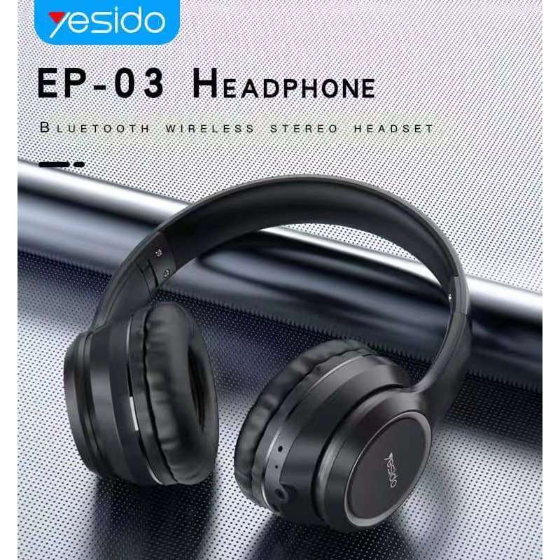 YESIDO EP03 Wireless Bluetooth V5.3 Foldable Stereo Headphone Superior ...