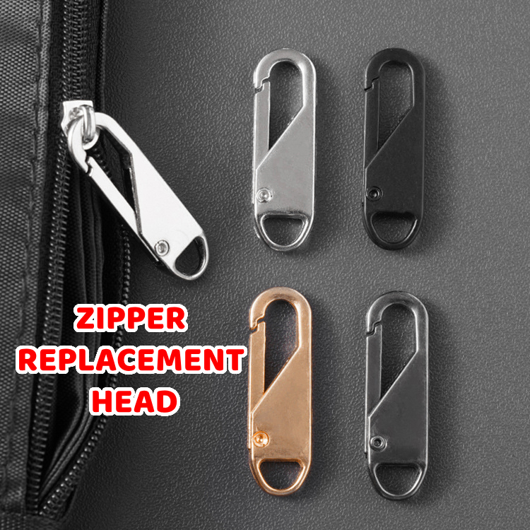 1PCS Universal Replacement Zipper Slider Metal Removal Zipper Puller ...