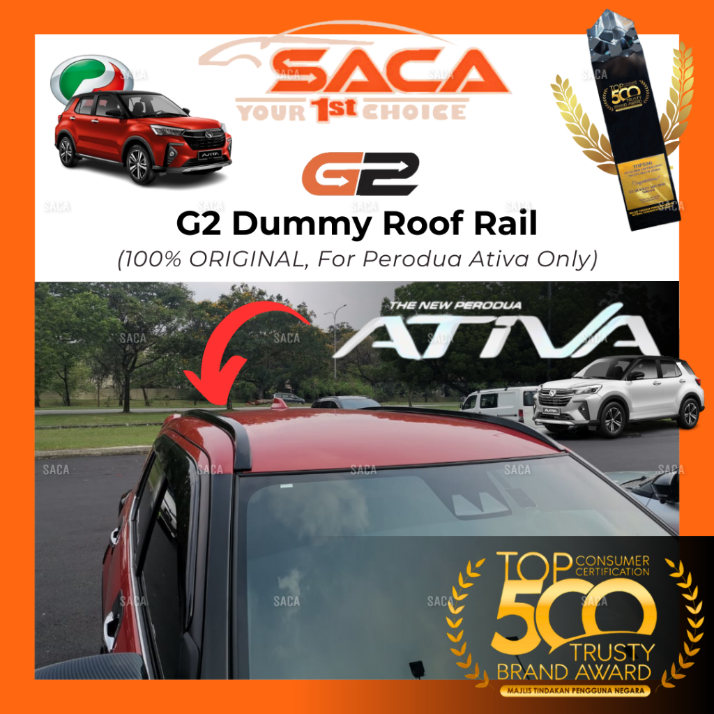 G2 Dummy Roof Rail Ativa | Shopee Malaysia