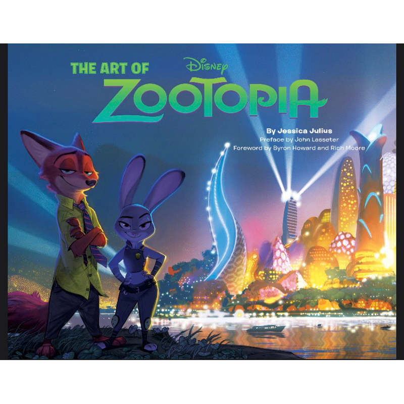 Disney • The Art of Zootopia • Art Book • 3D Animated Movie • Animal ...