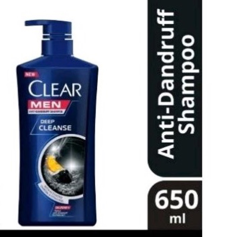 【Live】CLEAR MEN Deep Cleanse Anti-Dandruff Shampoo ( 315ml / 650ml ...