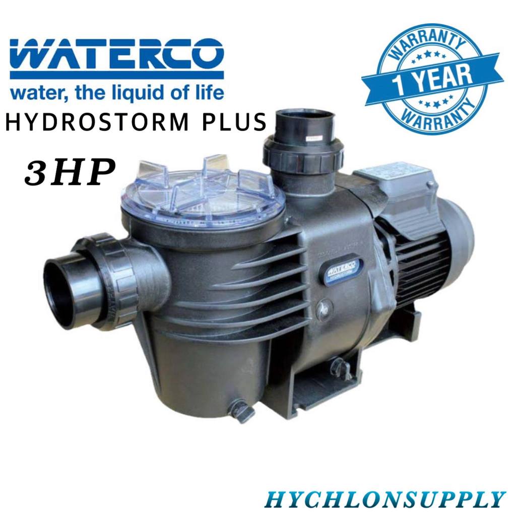 WATERCO Swimming Pool Pump HYDROSTORM PLUS (3HP) Single Phase , 50Hz ...