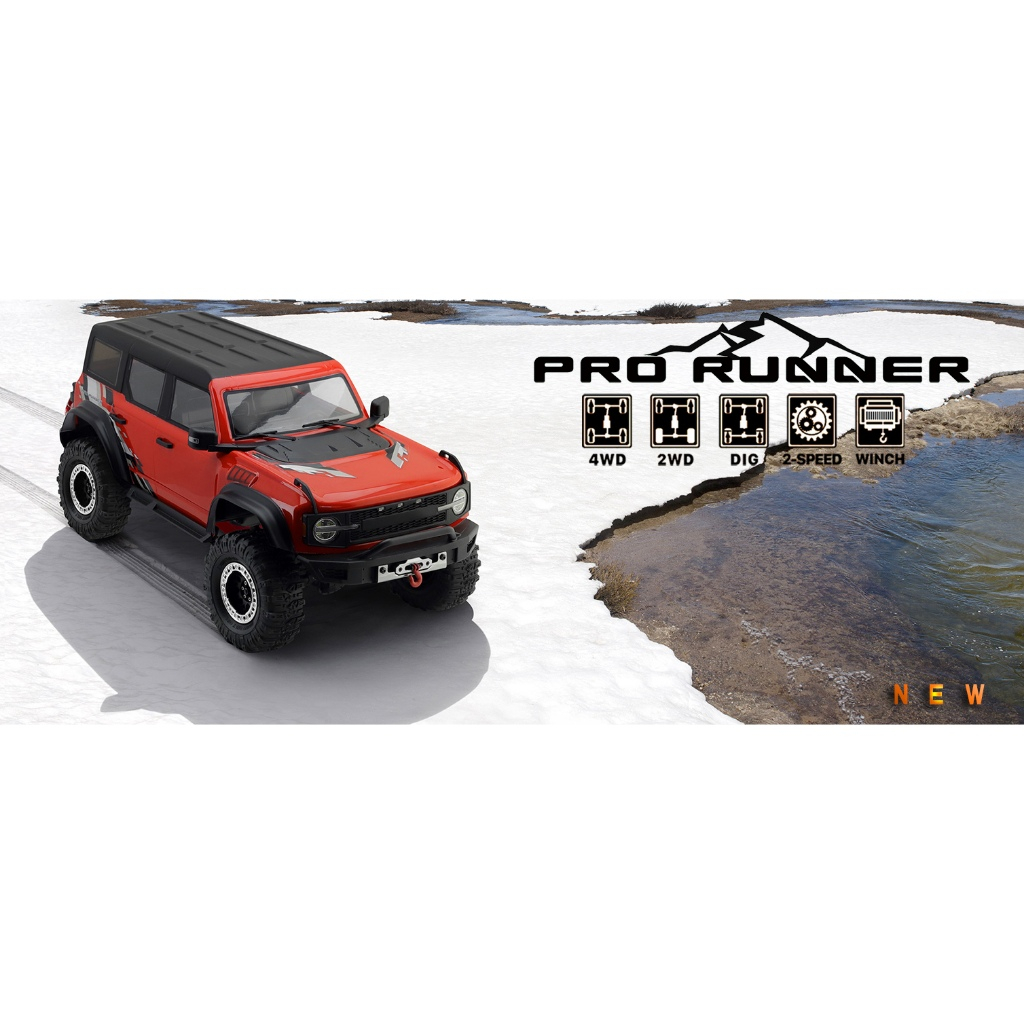 RGT EX86130 PRO Runner 1/10 2 Speed 4WD/2WD Crawler | Shopee Malaysia