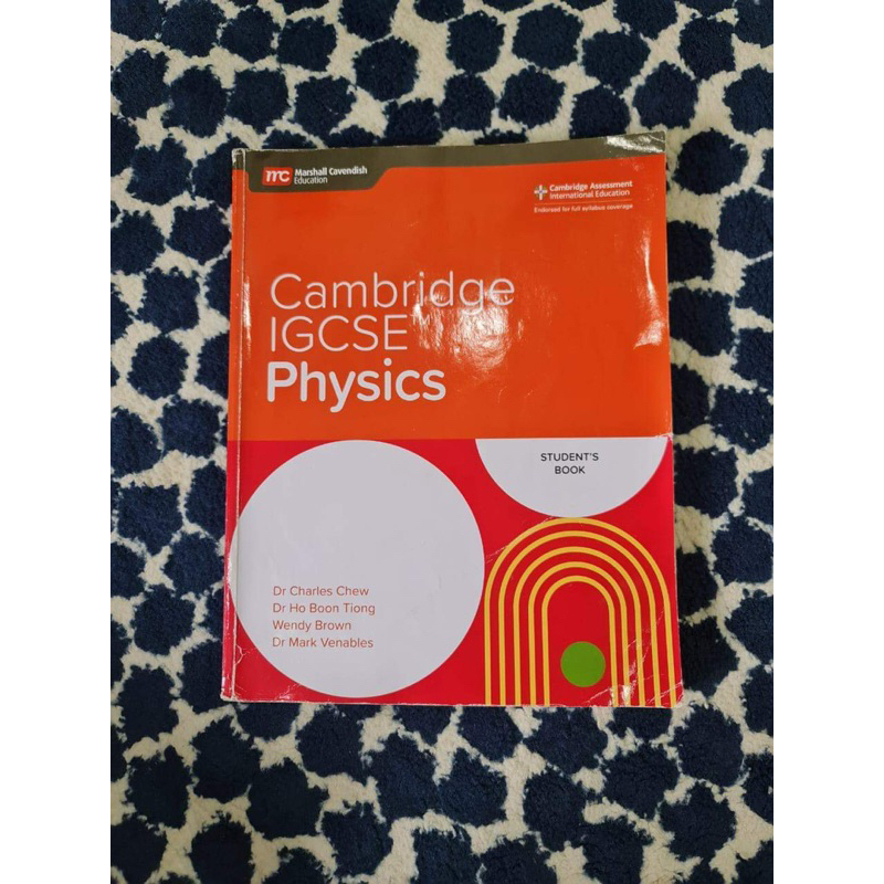 Marshall Cavendish Cambridge IGCSE™ Physics Student’s Book | Shopee ...