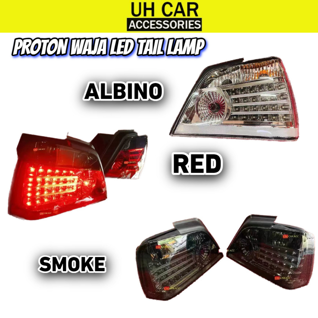 Proton Waja 2000-2011 LED Tail Light Lamp waja lampu belakang (READY ...