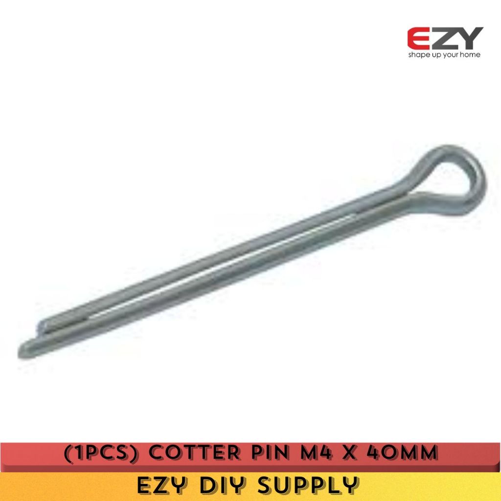 (1PCS)Cotter Pin Pin Penyendal M4 X 40MM cotter pin | Shopee Malaysia
