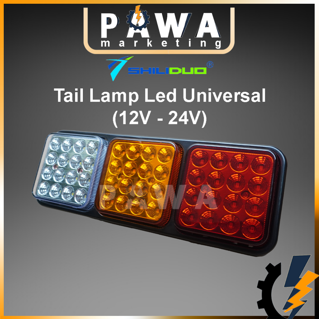 Pawa Shiliduo Led Tail Lamp Trailer Lorry Truck 12V 24V 36V SD-2068 | Shopee Malaysia