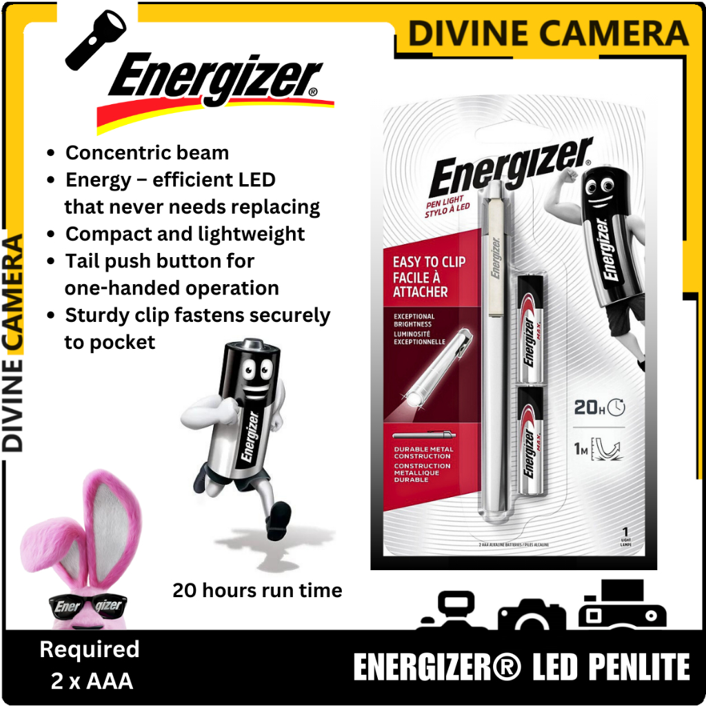 Energizer Metal Pen Torch Light | Shopee Malaysia