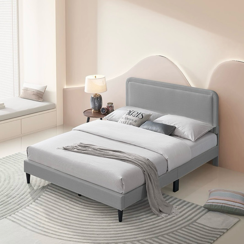 Luxe: Beverly 5ft Queen Bed Frame | Katil Queen | Bedroom | Simple ...
