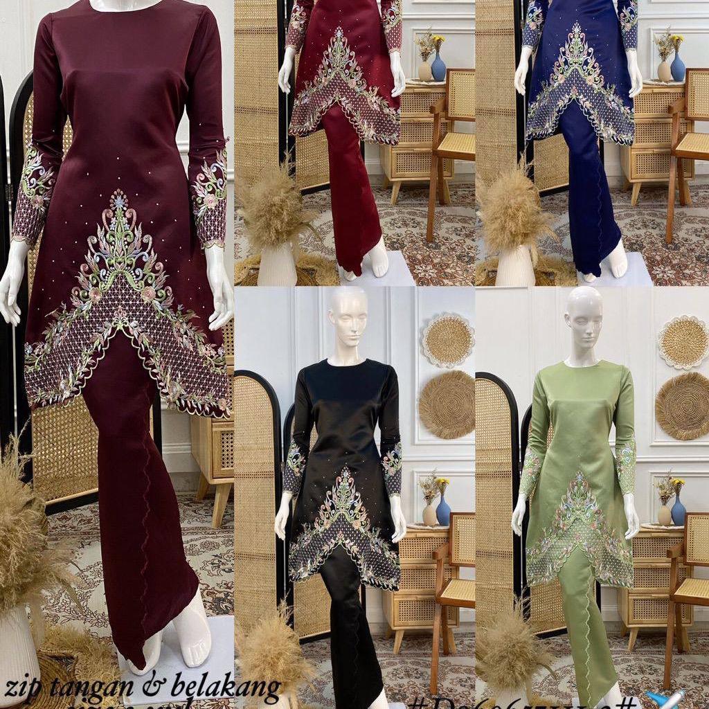 KAYRA(Limited Edition) - KURUNG MODERN LACE | Clothing Satin Duchess ...