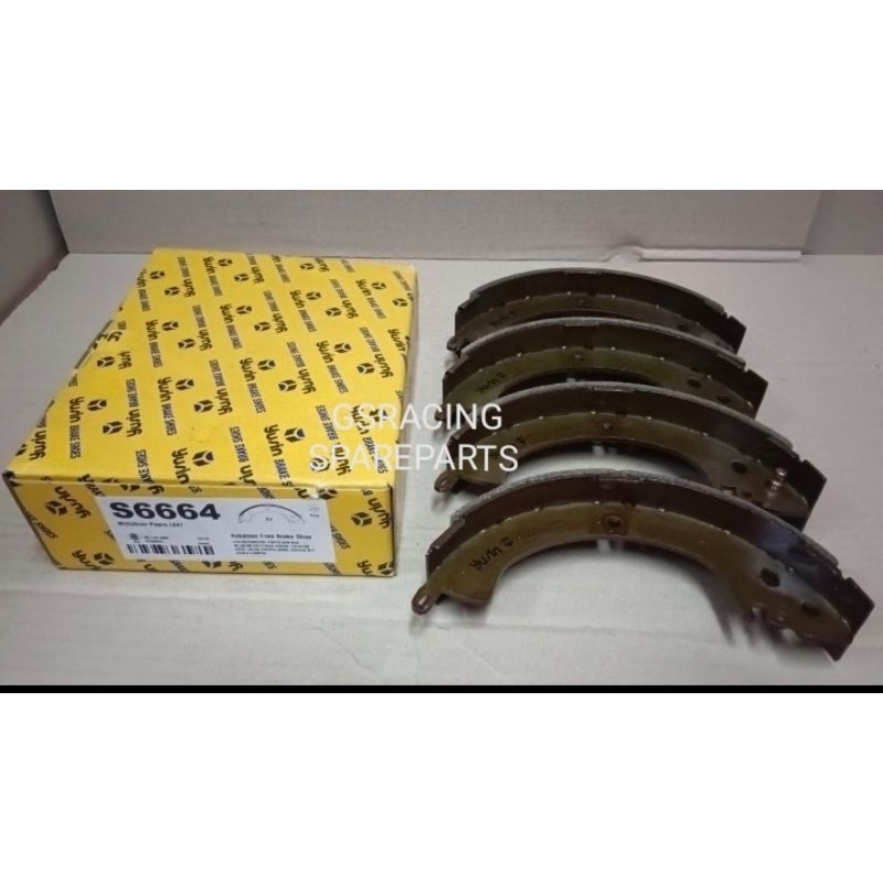 MITSUBISHI PAJERO LO47 LO49 / DELICA L300 REAR BRAKE SHOE (YUSIN ...