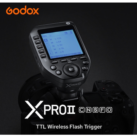 Godox XPro II TTL Wireless Flash Trigger | Shopee Malaysia