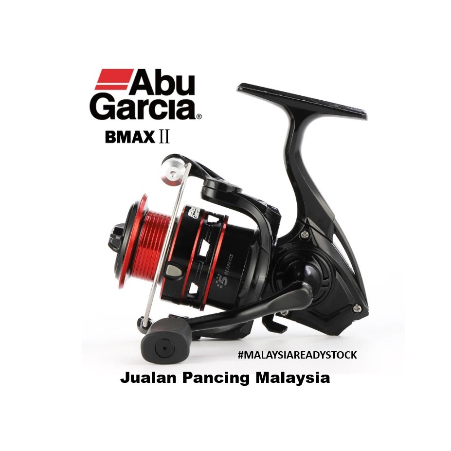 ABU GARCIA BLACK MAX 2 max drag 5.5kg Graphite Body for Fresh Water ...