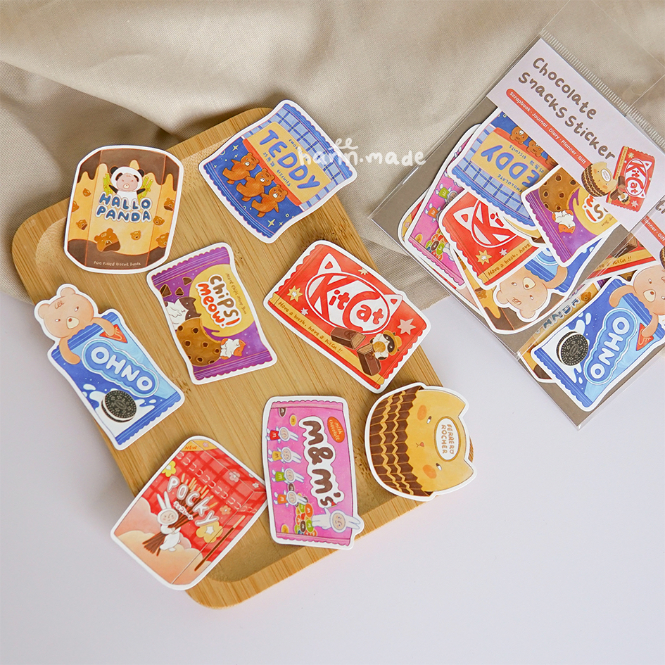 hann.made | Malaysia Chocolate Bundle Sticker Pack | set in 8pcs ...