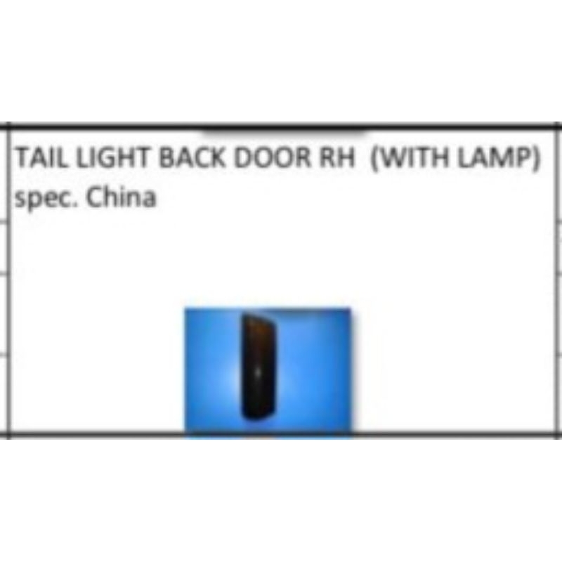 original replacement SAMMITR SMM TL1 canopy tail lamp | Shopee Malaysia