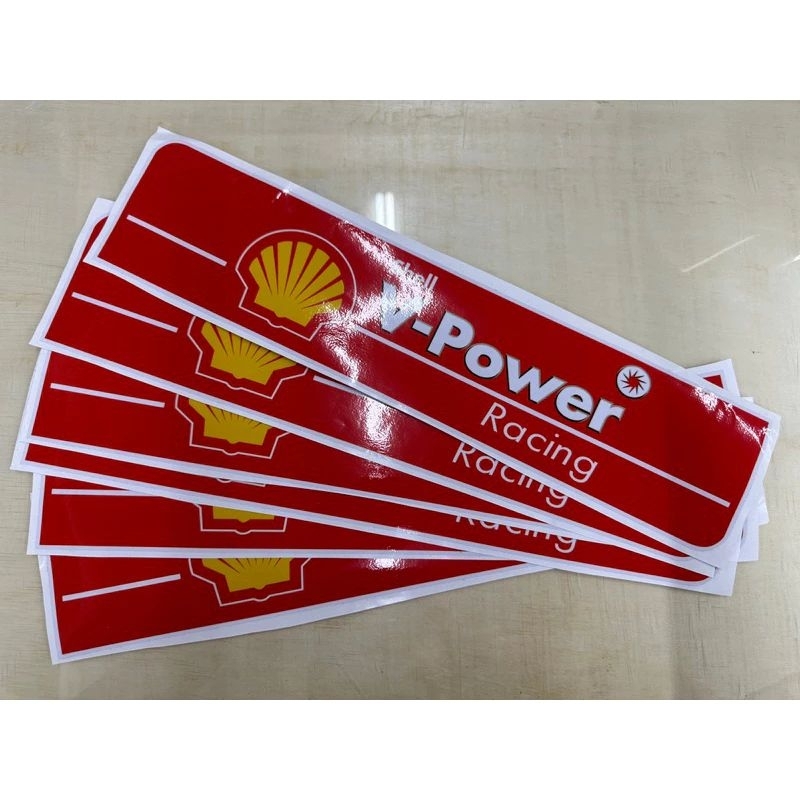 Sticker Shell V Power Racing Printing | Shopee Malaysia