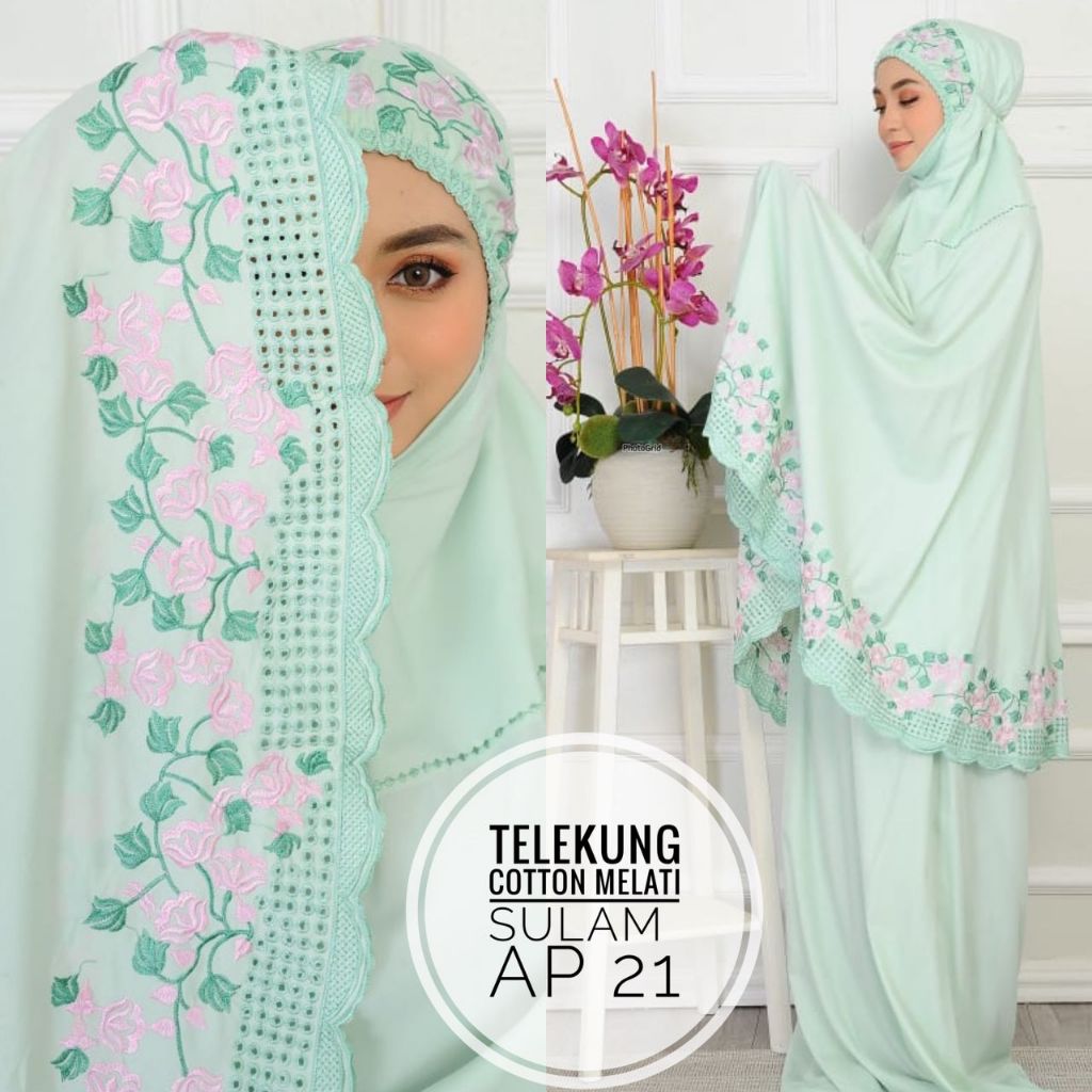 Telekung cotton sulam,Telekung Murah,Telekung terbaru,Telekung cotton ...