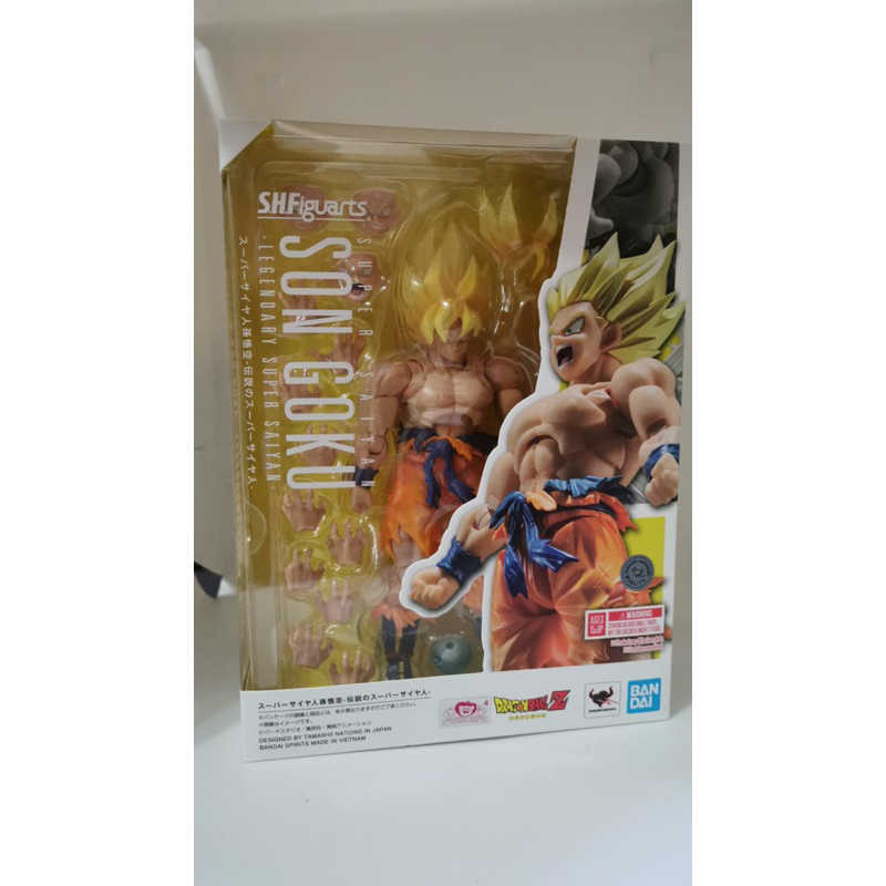 Bandai SHF S.H.Figuarts Dragon Ball Z: Super Saiyan Son Goku - Legendary Super Saiyan | Shopee ...