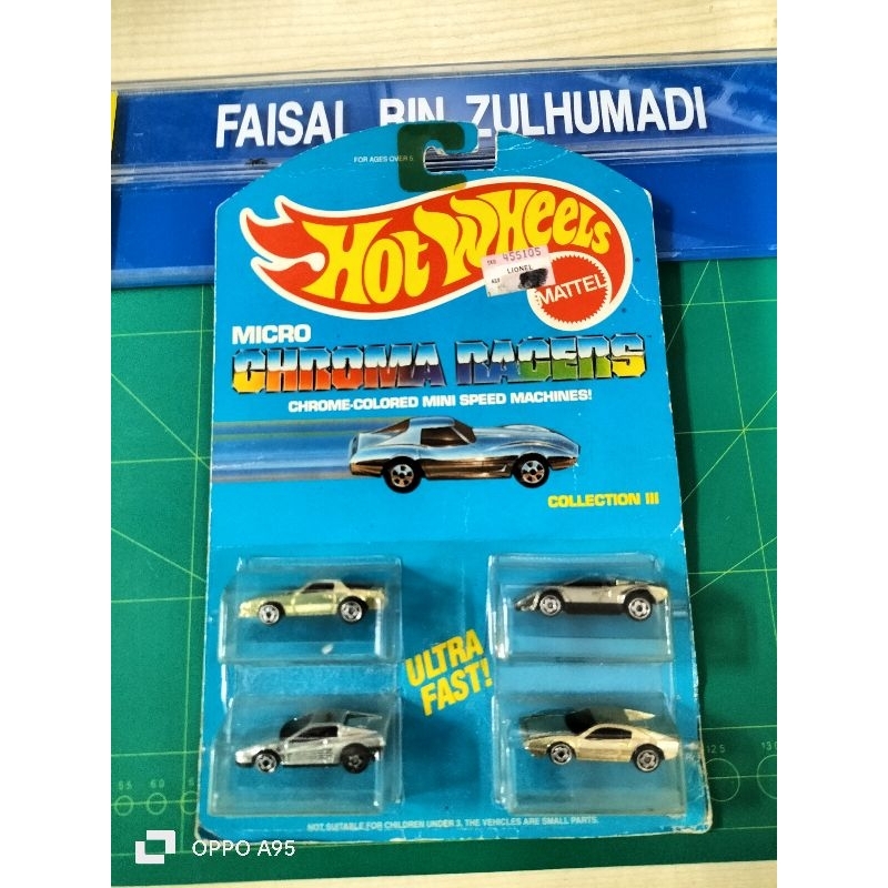 Hot Wheels Micro Chroma Racers Collection III Camaro Z-28 Ferrari ...