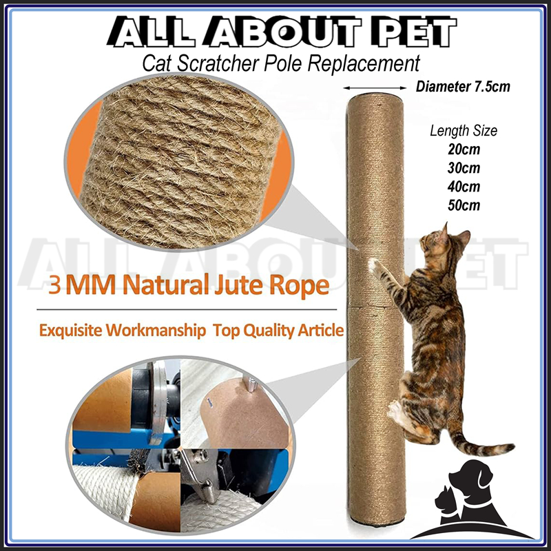 🔥Ready Stock🔥Scratching Pole Sisal Column Cat Climbing FrameDIYHomemade ...