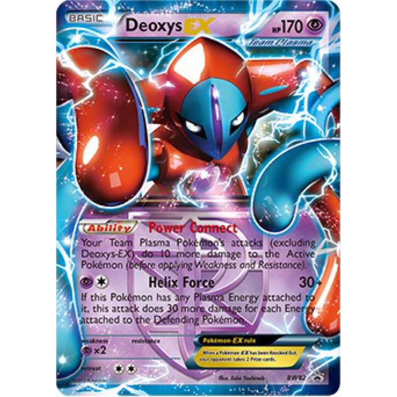 Pokemon Deoxys Ex Card
