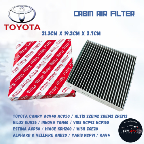TOYOTA CAMRY / ALTIS / HILUX / INNOVA / ALPHARD & VELLFIRE / ESTIMA ...