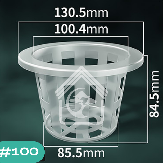 [#25/30/32/40/45/50/60/70/100] Sizes Hydroponics Aquaponics Planting ...